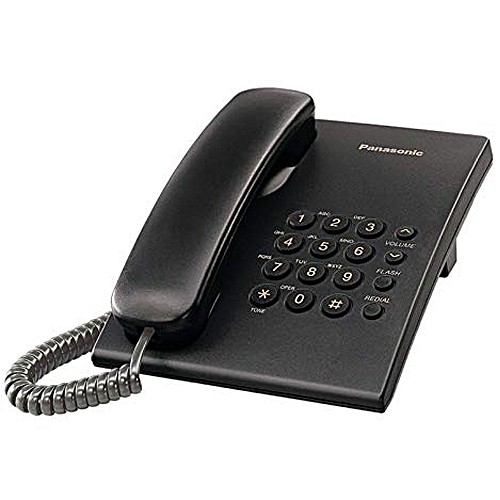 wire telephone Panasonic Single Line Telephone KX-TS500 KX-TS500ML Corded Single Line Phone PABX ...