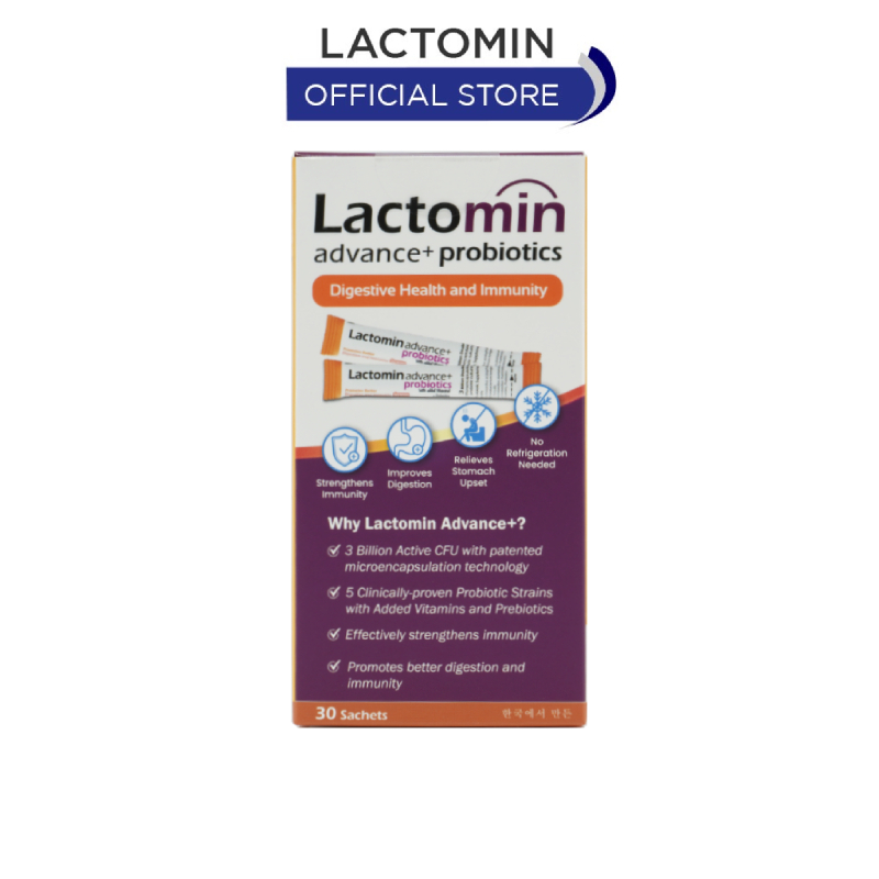 Lactomin Advance+ Probiotics 30's (Strengthen Immunity, Improves ...
