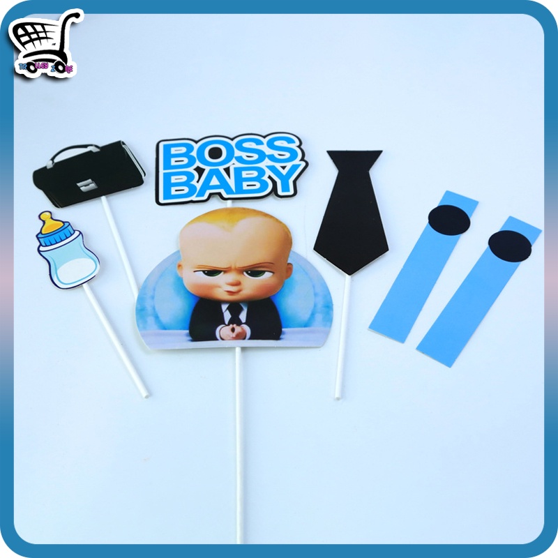 Boss Baby Cake Decorations Cake Topper Kek Hiasan Boss Baby 小老板 蛋糕装饰 ...