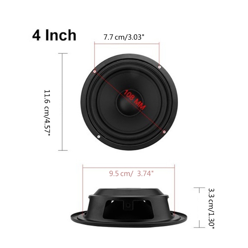 Bass Radiator Speaker Diaphragm Auxiliary Strengthen Bass Membrane ...