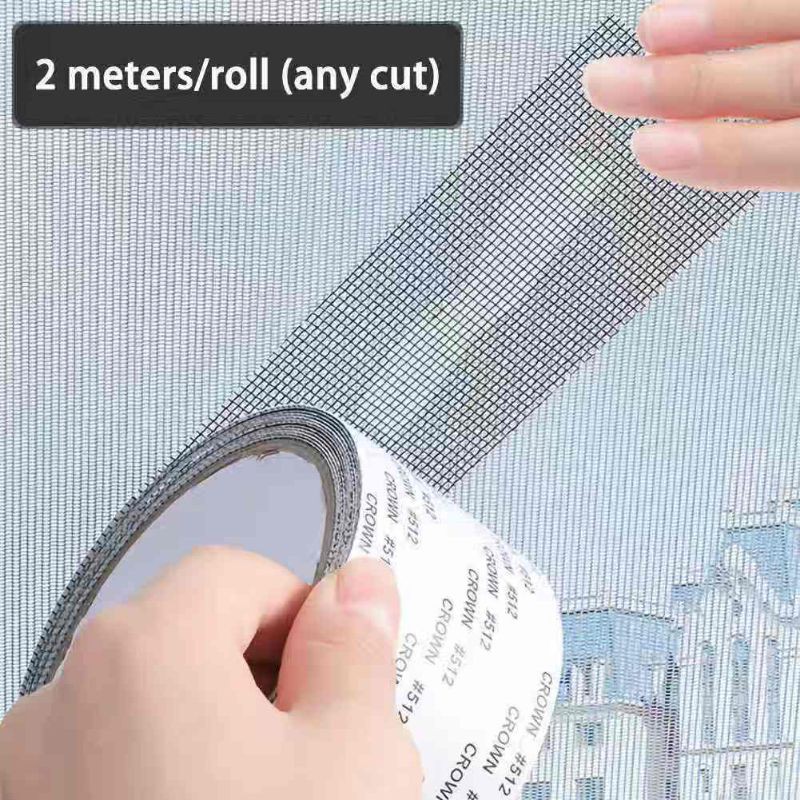 5cm * 2m Wires Sticky Netting Screen Mosquito Anti-mosquito Mesh Window ...