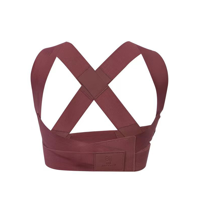 Adjustable Elastic Back Support Belt Chest Posture Corrector Men Women ...