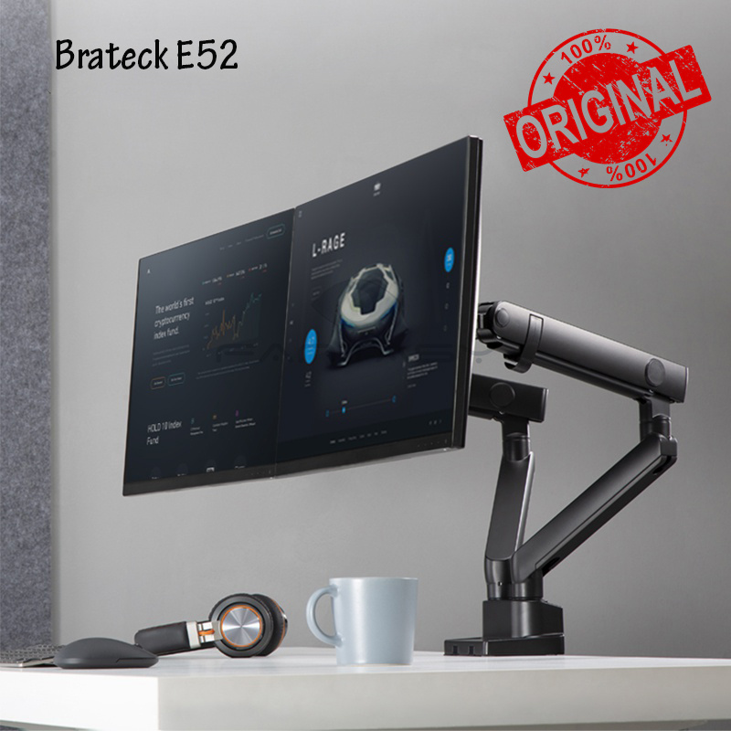 FANTASY E LIFE ORIGINAL BRATECK COUNTERBALANCE MONITOR DESK MOUNT WITH ...