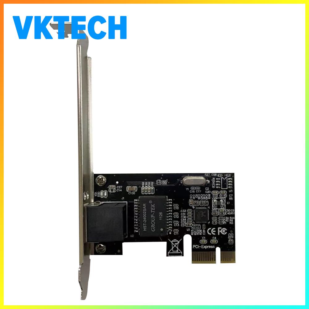 [Vktech] Gigabit Ethernet PCI Express Network Card PCIe RJ45 LAN ...