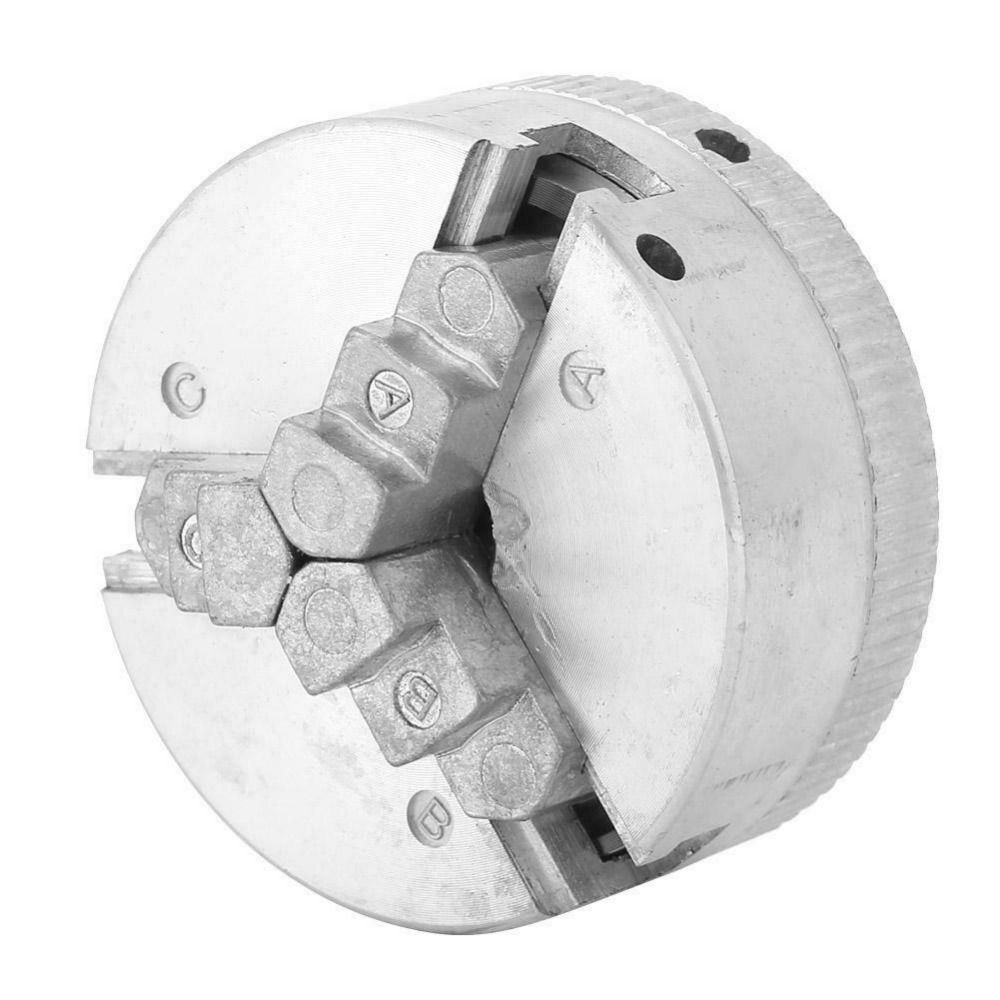 Wood Turning Chuck 3-Jaw 4-Jaw Mini Drilling Chuck Connecting Rod Self ...