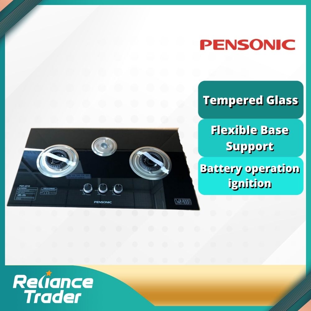 PENSONIC FLEXIBLE BASE BUILT-IN GAS HOB (3 BURNER) PGH-621G | Lazada