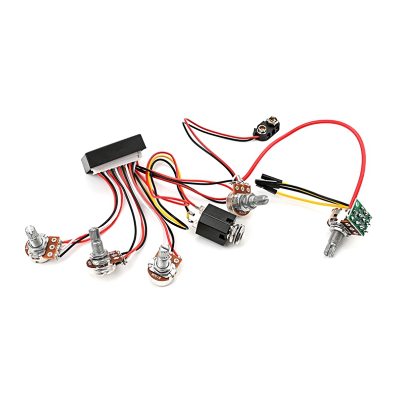 Bass Active Passive Preamp, Guitar Bass Pickup 3 Band Active EQ ...