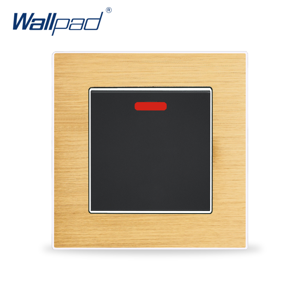 【TopazTrove】Arrival 20A Water Heater Switch Wallpad Luxury Wall Light ...