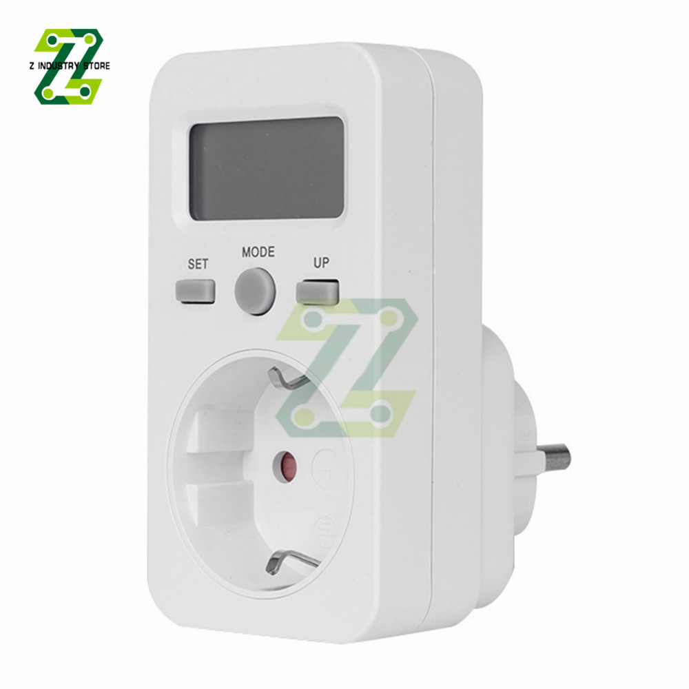 【Unique features】Digital Energy Meter Wattmeter Socket Voltage Power ...