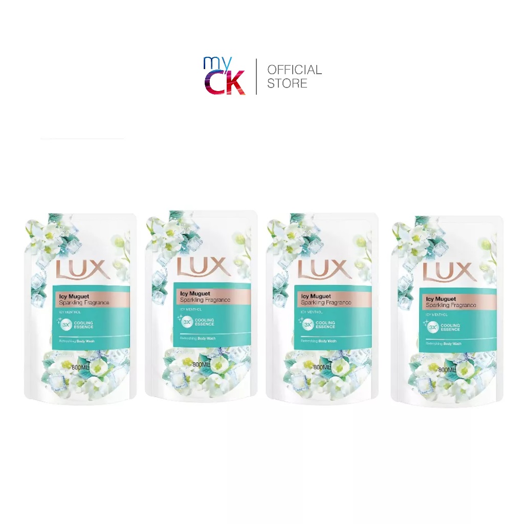 (Bundle of 4) Lux Shower Cream Refill 800ml | Lazada Singapore