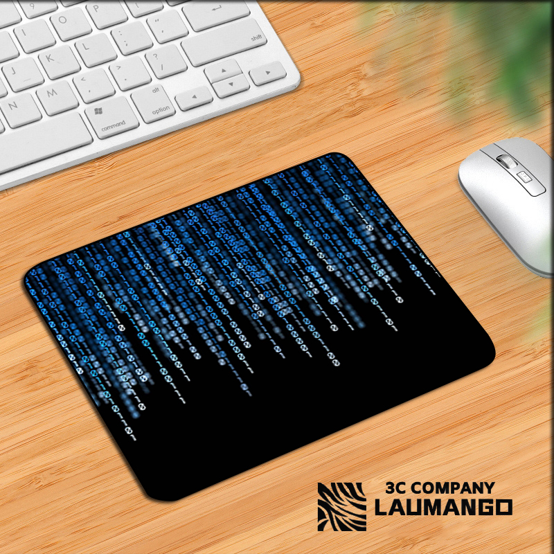 【New arrival】Mause Pad Gamer Rug Matrix Binary Code Mouse Pads Deskmat ...