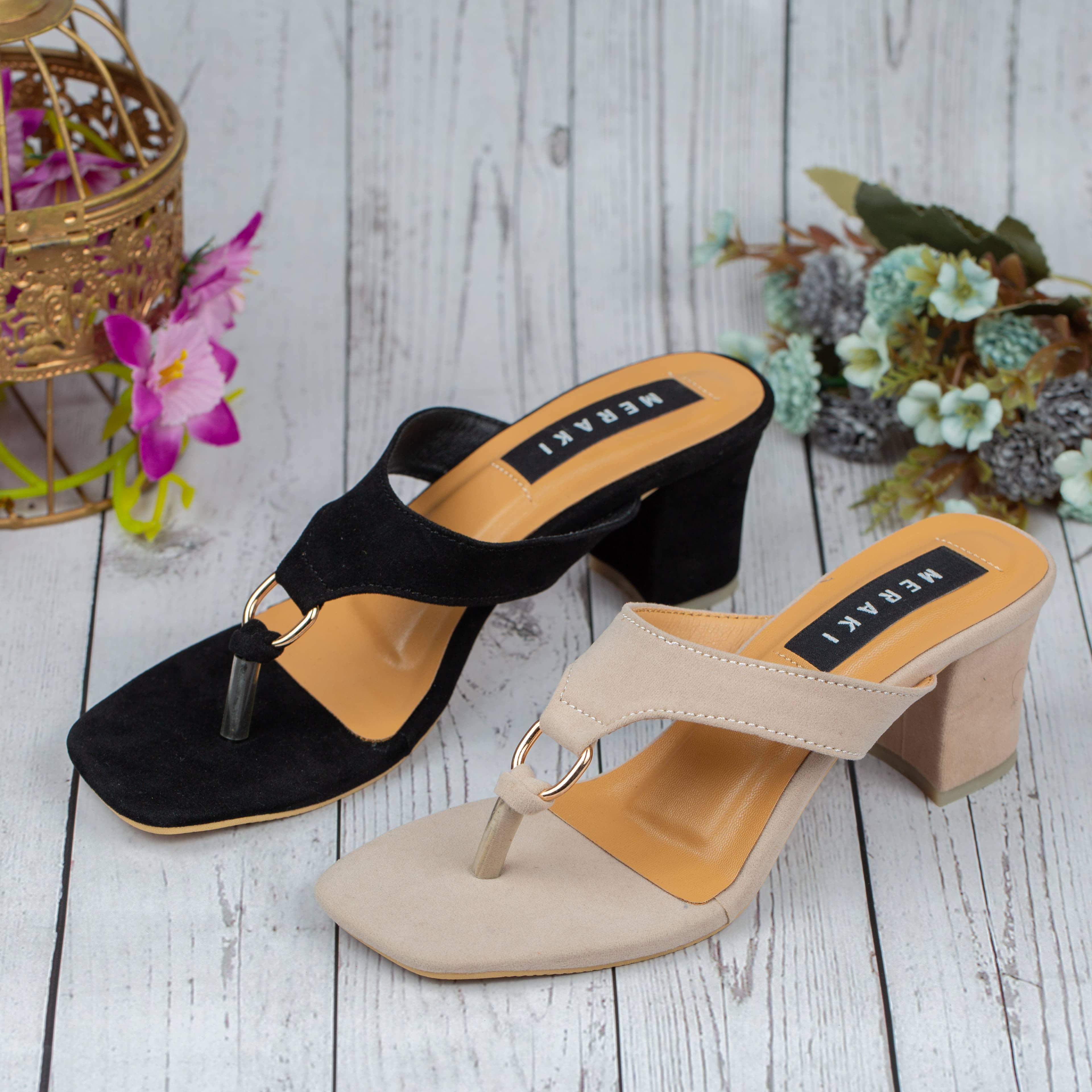 Raya Oversoft Light Brown wedge Semi Heel | Daraz.com.bd