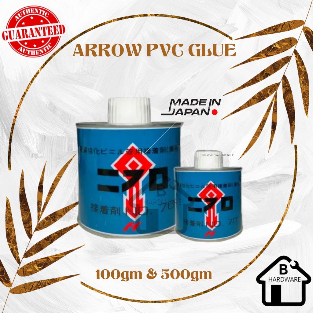 ARROW PVC PIPE SOLVENT CEMENT/ PVC GUM/ PVC GLUE 100gm & 500gm | Lazada