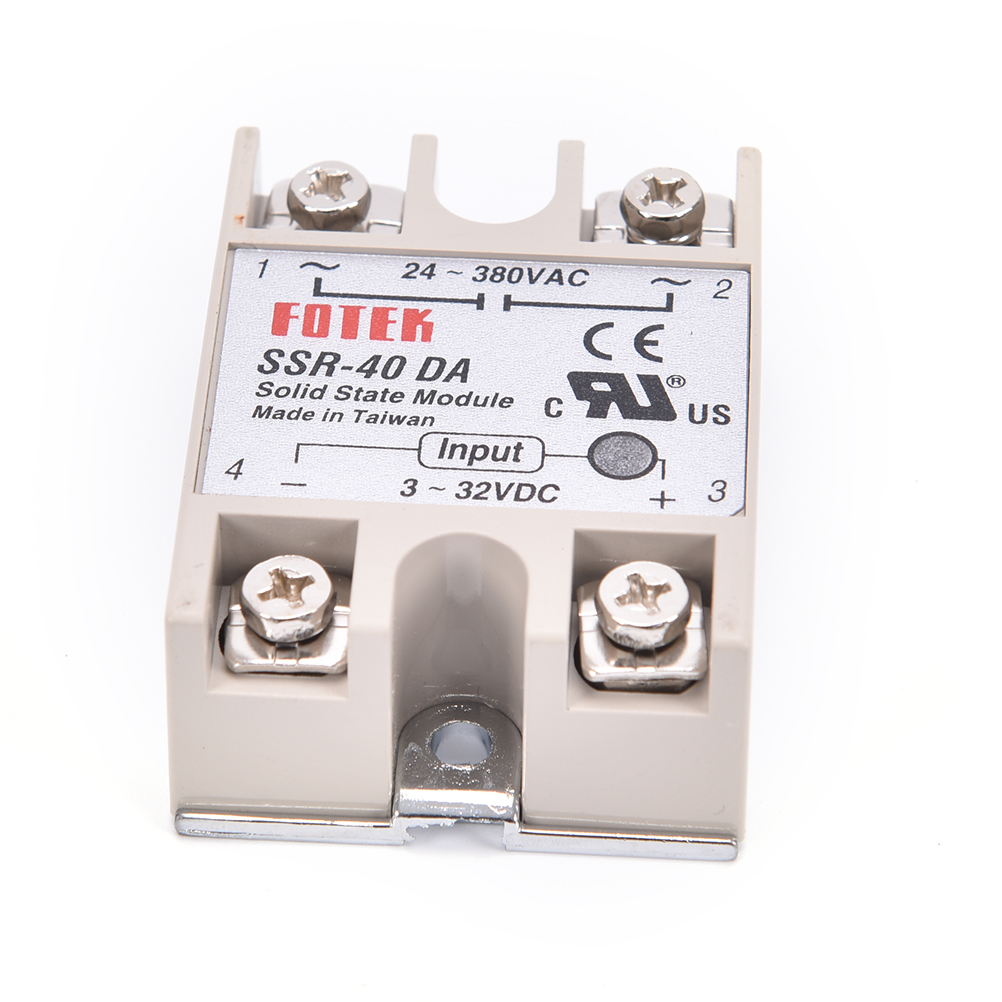 Industrial Solid State Relay SSR 40A with Protective Flag SSR-40DA 40A ...