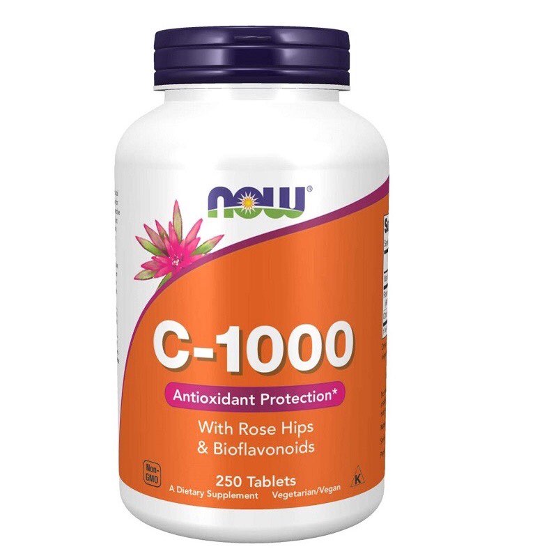[SG] Now Foods Vitamin C 1000 mg, 100 / 250 Tablets | Lazada Singapore