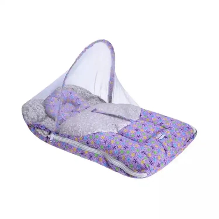 Just Born Mall Baby Sleeping bag with Mosquito net, net Safety Baby ...