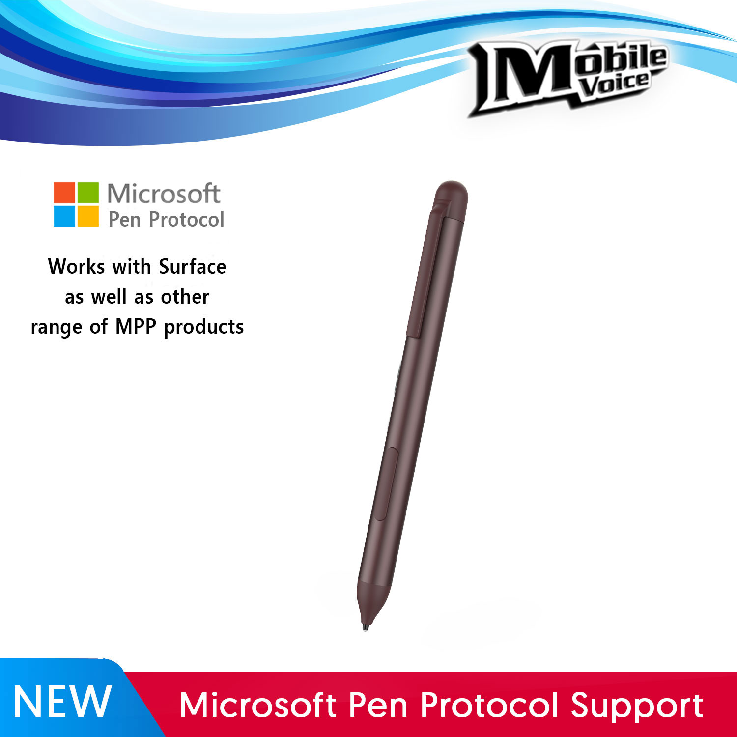 (Microsoft Pen Protocol) Pixelmagix A6 Surface Stylus Pen for Microsoft ...