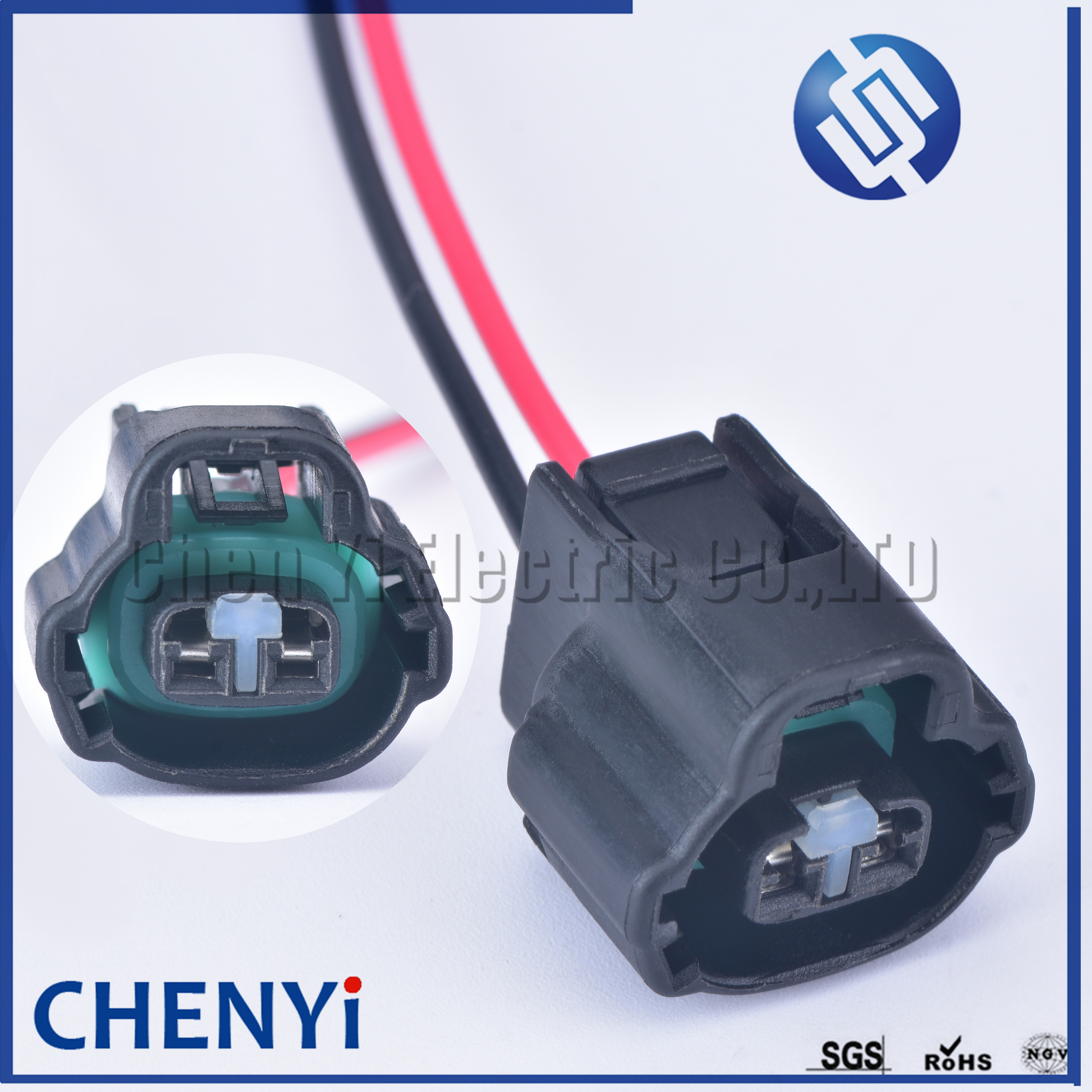 2 Pin Female Automotive Plug Wiring Connector 7283-7526-30 For Lexus ...