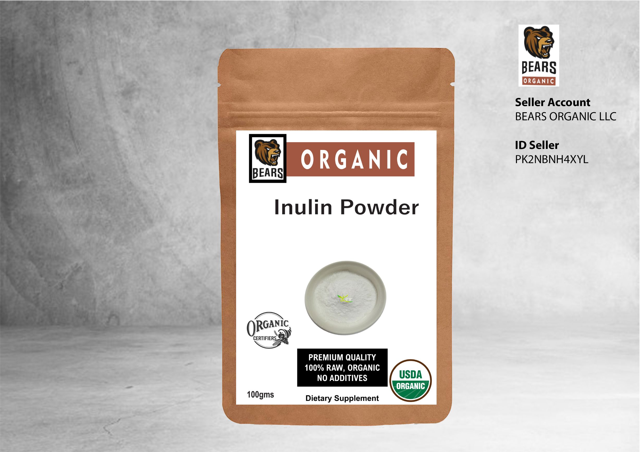 Inulin Powder 100gm | Daraz.pk