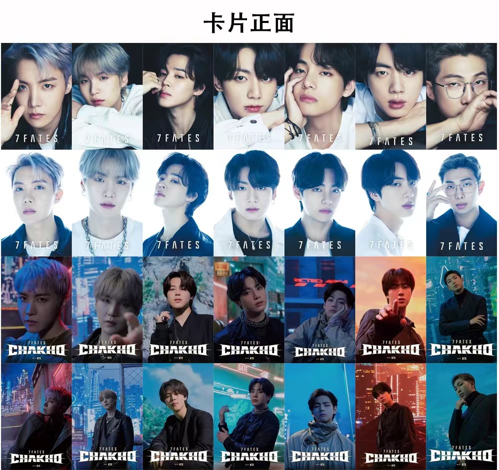 LOMO CARD การ์ดโลโม่ แบบ 2 ด้าน ไม่มีกรอบขาว 55 ชิ้น/กล่อง ขนาด 8.7×5.7 ...