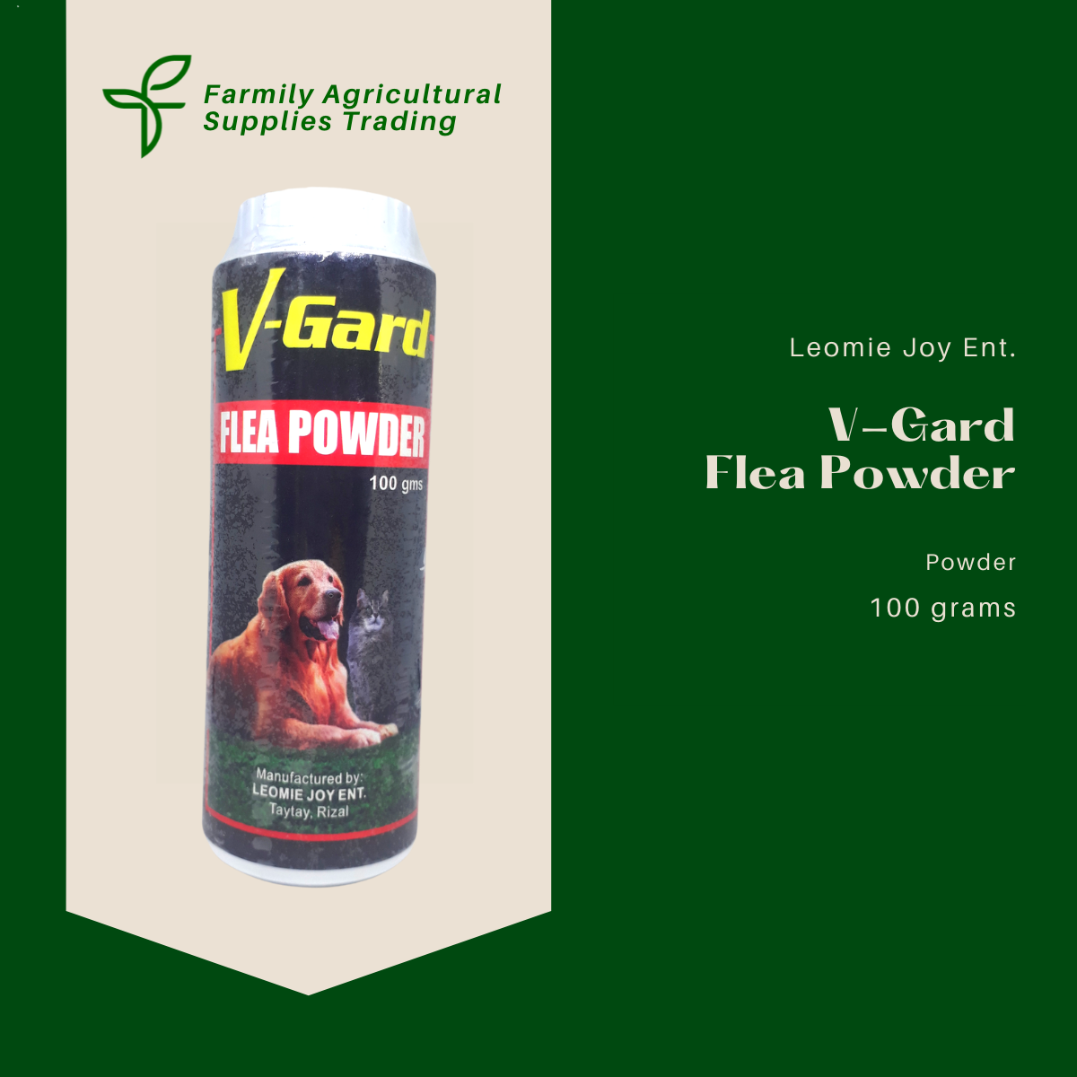 V-Gard Flea Powder 100 grams | Lazada PH