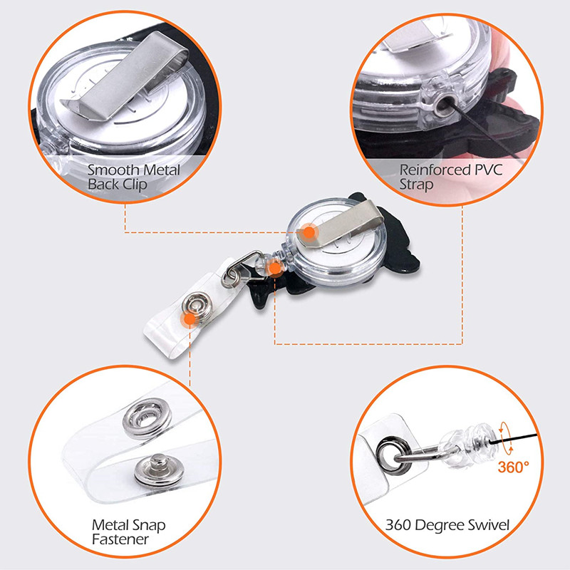 1pcs Camera Pull Badge Nurse Cute Vintage Film Camera Name Badge Reel ...