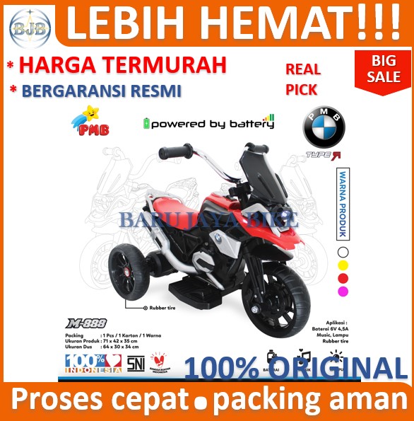 MOTOR AKI ANAK PMB M888 | M888A | Lazada Indonesia