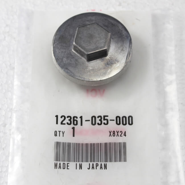ORIGINAL HONDA CAP TAPPET ADJUSTING HOLE / DRAIN PLUG (PER PC) FOR WAVE ...