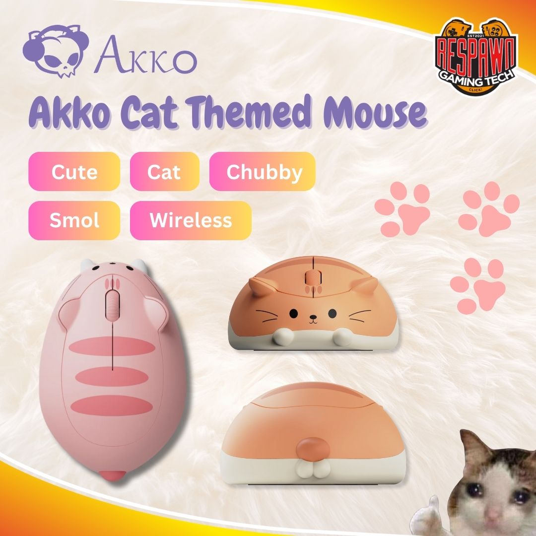 Akko Cat Themed Mouse | Lazada