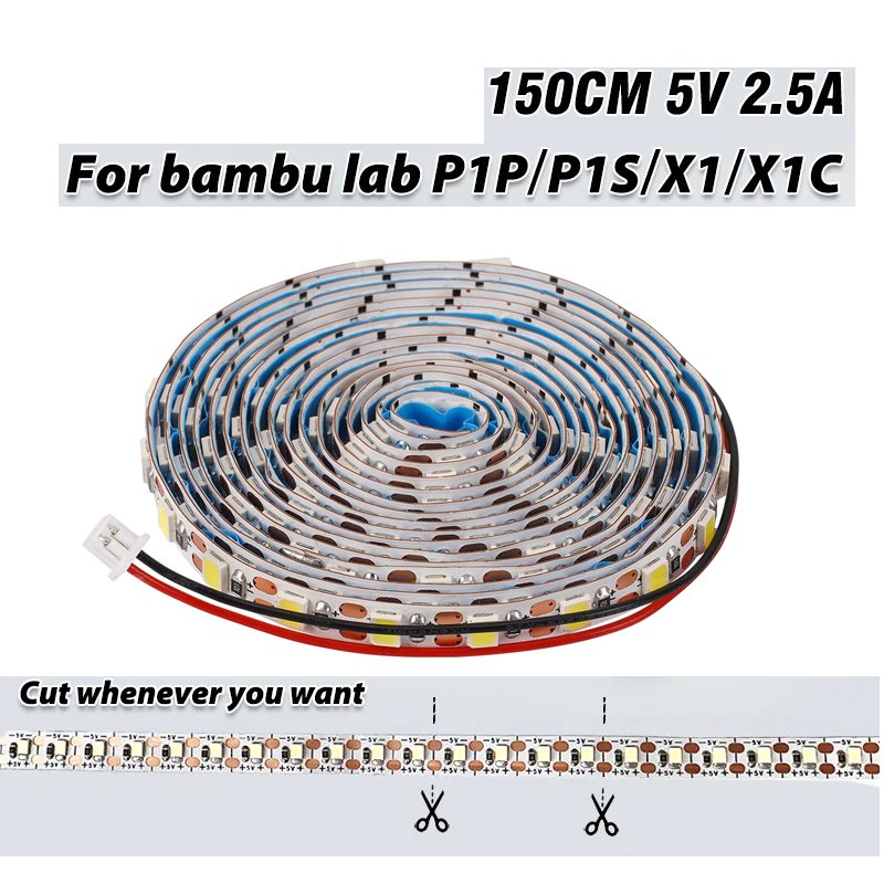 【Shop Now and Save】 Bambu Lab X1C X1 P1p P1s LED Lights Strip 3D ...