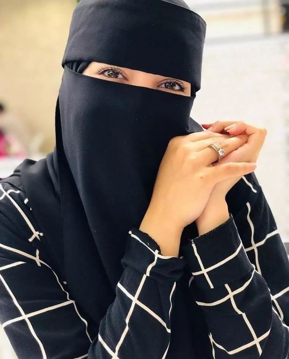 Bukram Short Length Saudi Niqab By ONZA Fashion | Daraz.pk