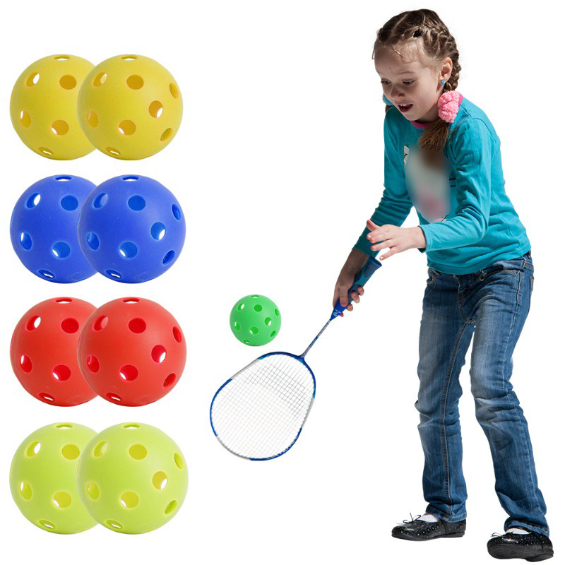 Pickleball PE Rolling Elastic Tpe Stretch Ball Pickleball 26 Holes 40 ...