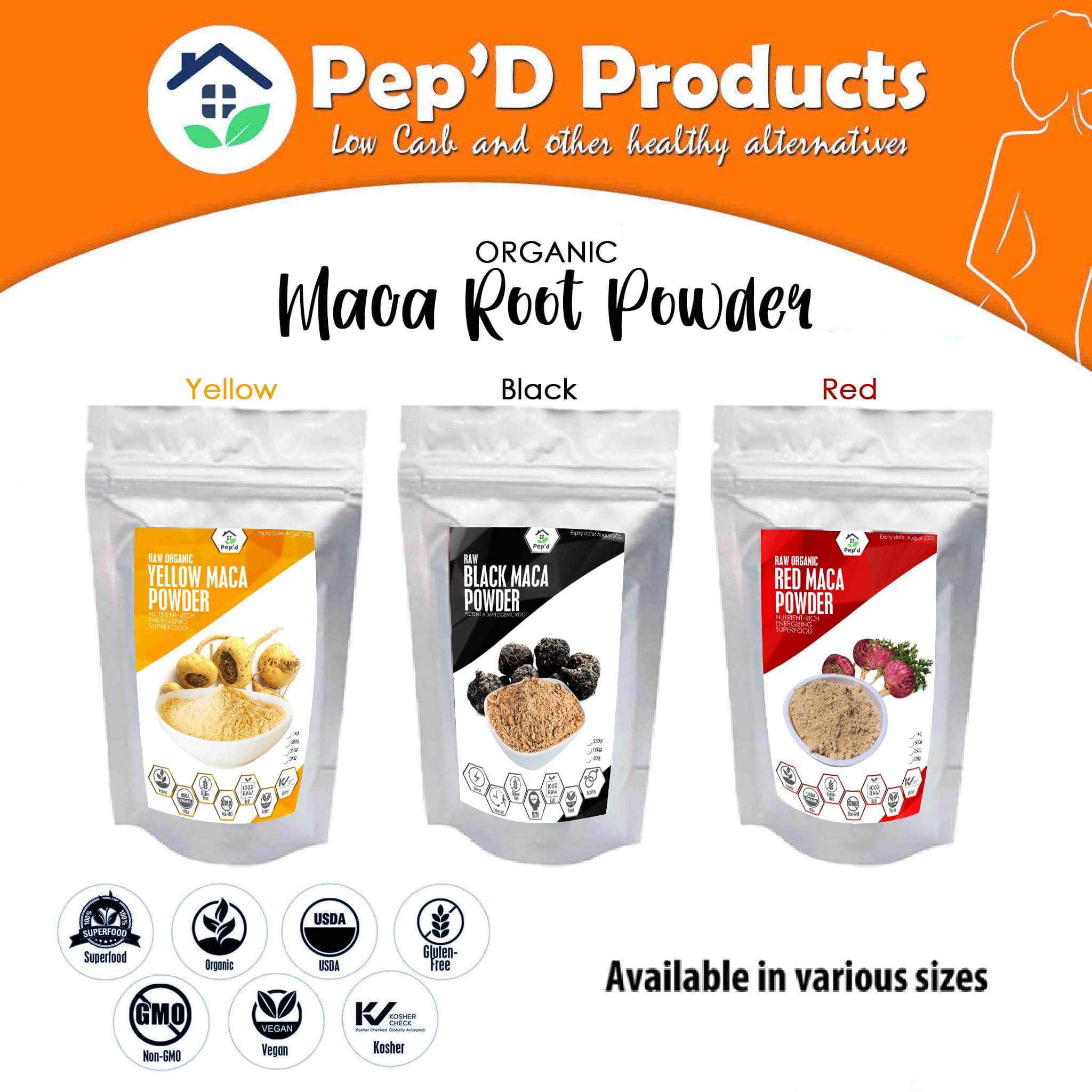 Peru Maca Root Powder (Yellow/Red/Black) - Superfood | Lazada PH