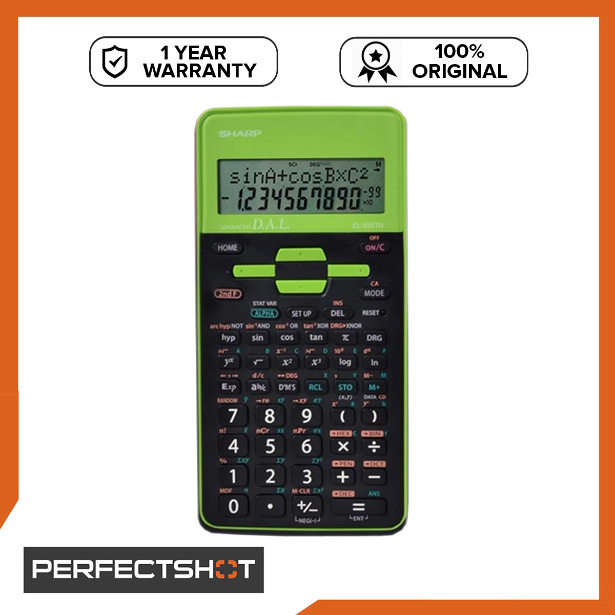 Sharp Scientific Calculator EL-531TH [ PerfectShot ] | Lazada PH