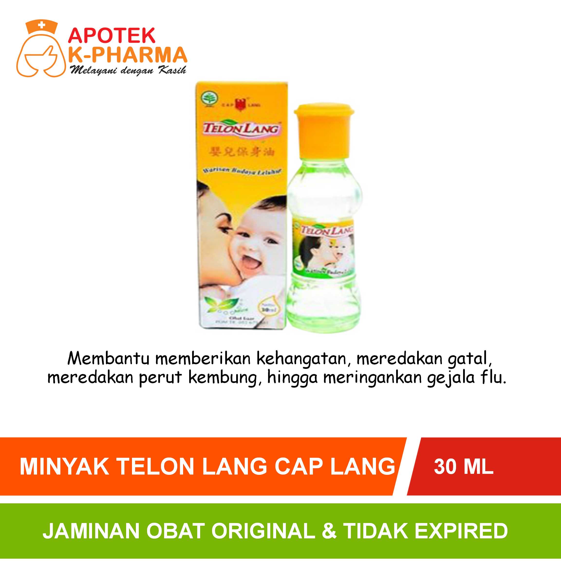Minyak Telon Lang Caplang Isi 30ml Original | Lazada Indonesia