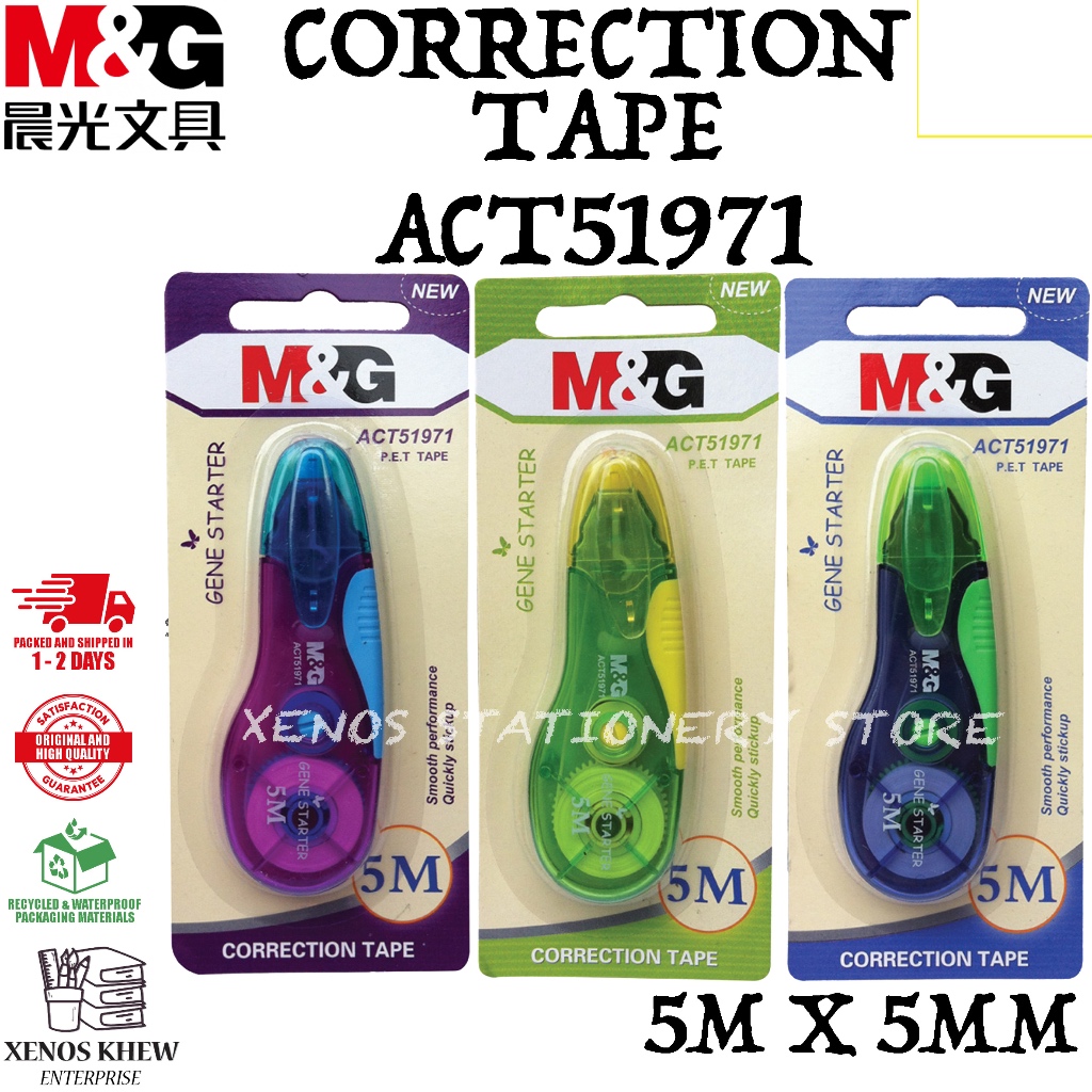M&G ACT51971 CORRECTION TAPE / M&G CORRECTION TAPE ACT51971 GENE ...