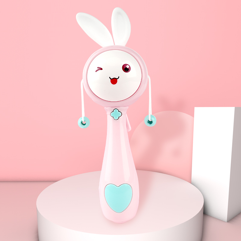 【Yibei Fairy Tale Toy City】Baby Bunny Music Rattle Toy for Child Early ...