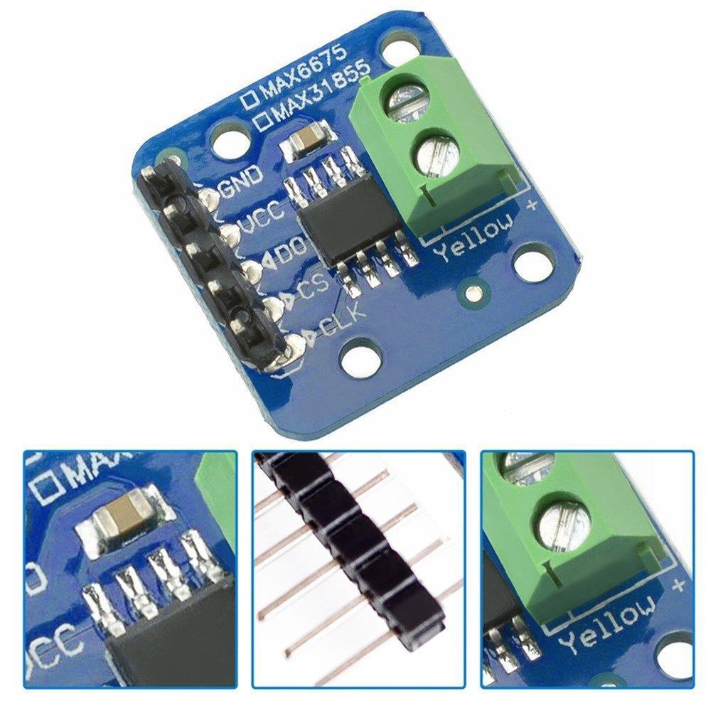 Misurazione Precisione Calore MAX31855 Breakout Board Termocoppia Tipo ...