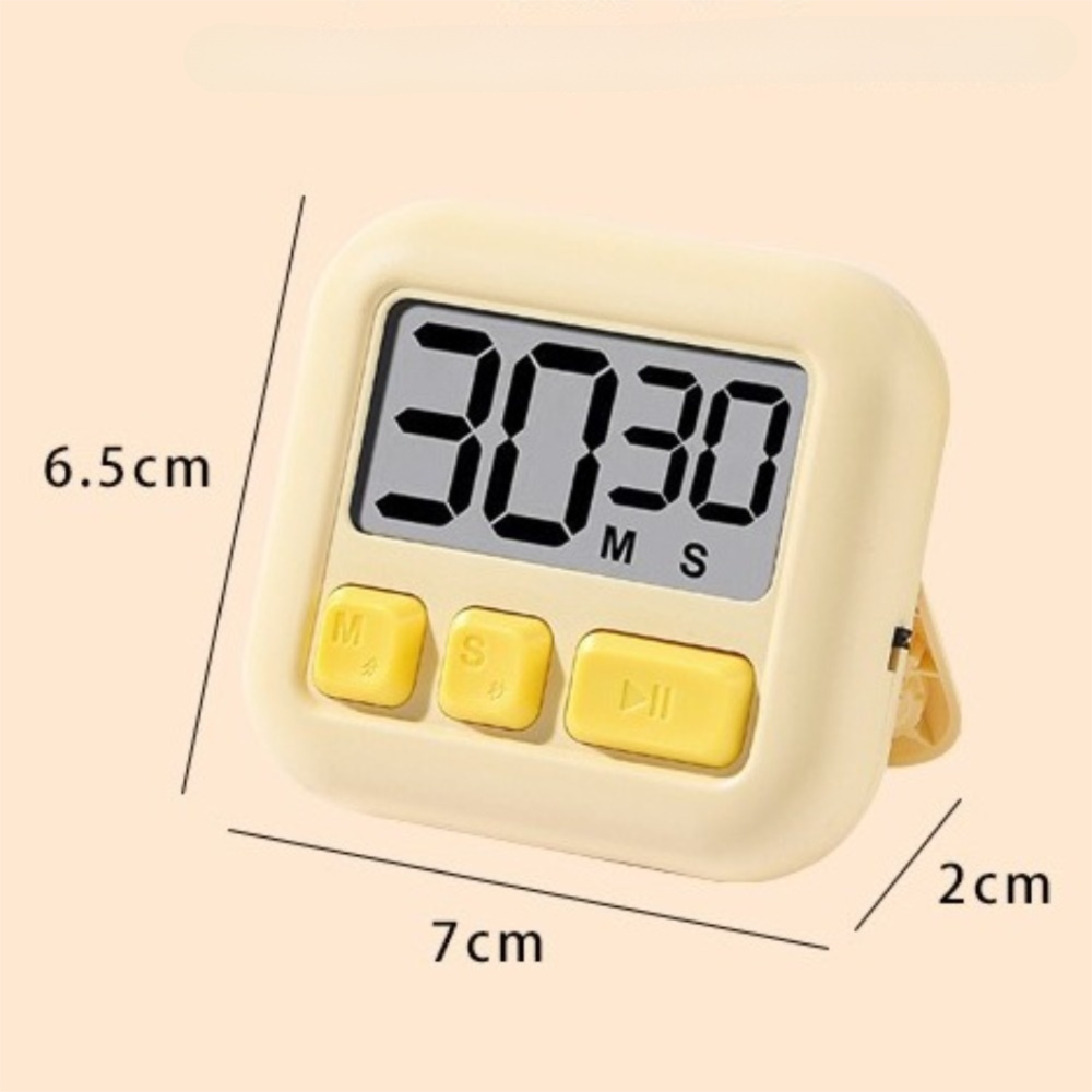 Practical LCD Digital Kitchen Timer Countdown Stopwatch Digital Timer Multifunctional Alarm ...