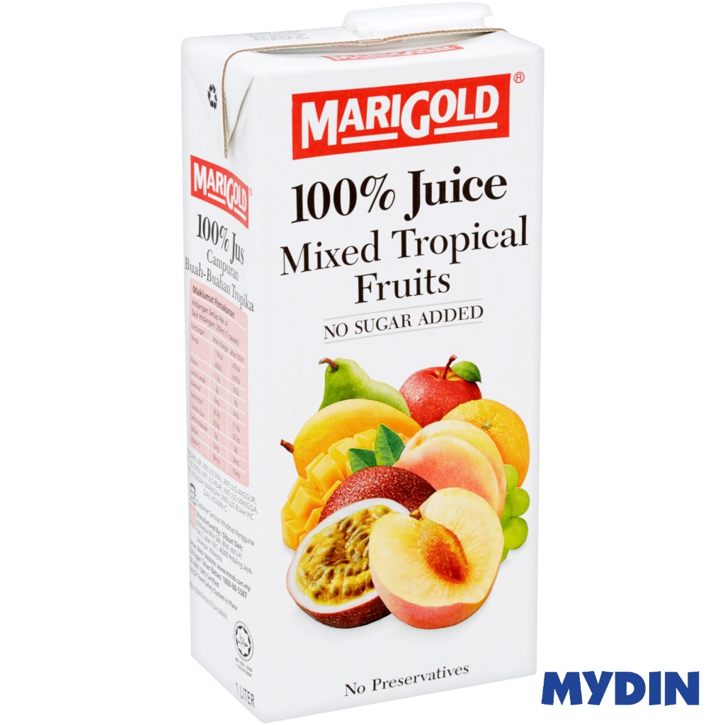 Marigold Juice 100% Fruit 1L - 4 Variants | Lazada