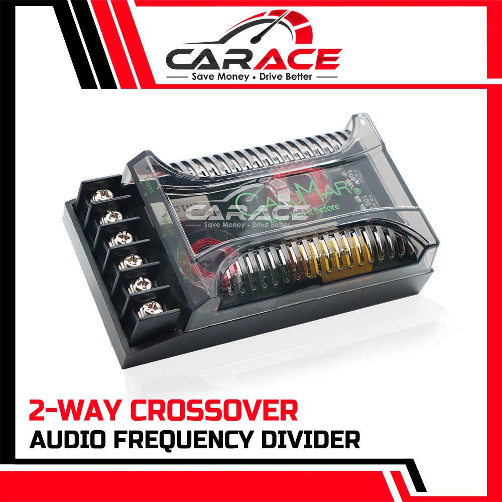 CASUMAR 2-Way Crossover | Car Crossover for Car Speaker Car Tweeter ...