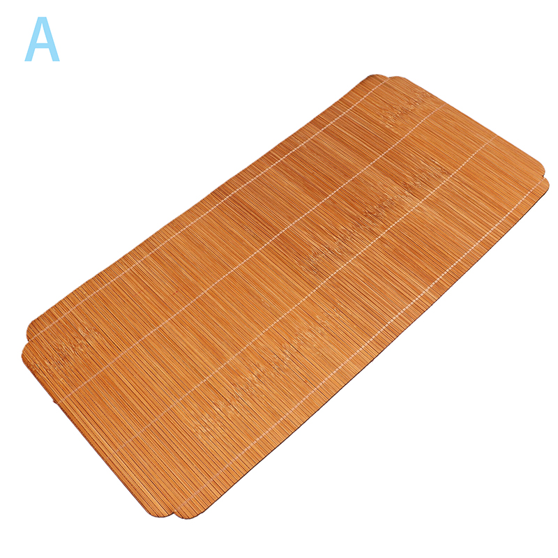 Lacquer Bamboo Weaving Auspicious Cloud Tea Mat Hand-woven Table Flag ...