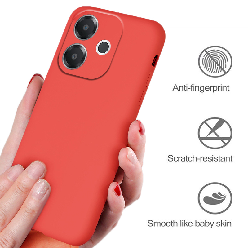 Phone case OPPO A5 Pro Soft Silicone Liquid Lens Protection Slim Back ...