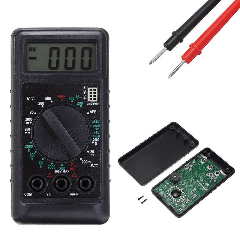 【New design】Portable Tool Mini Digital Multimeter DT182 With Buzzer ...