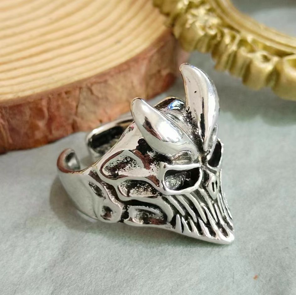 Old Ring Male Personality Exaggerated Ring Crazy Russian Dead Nuclear ...