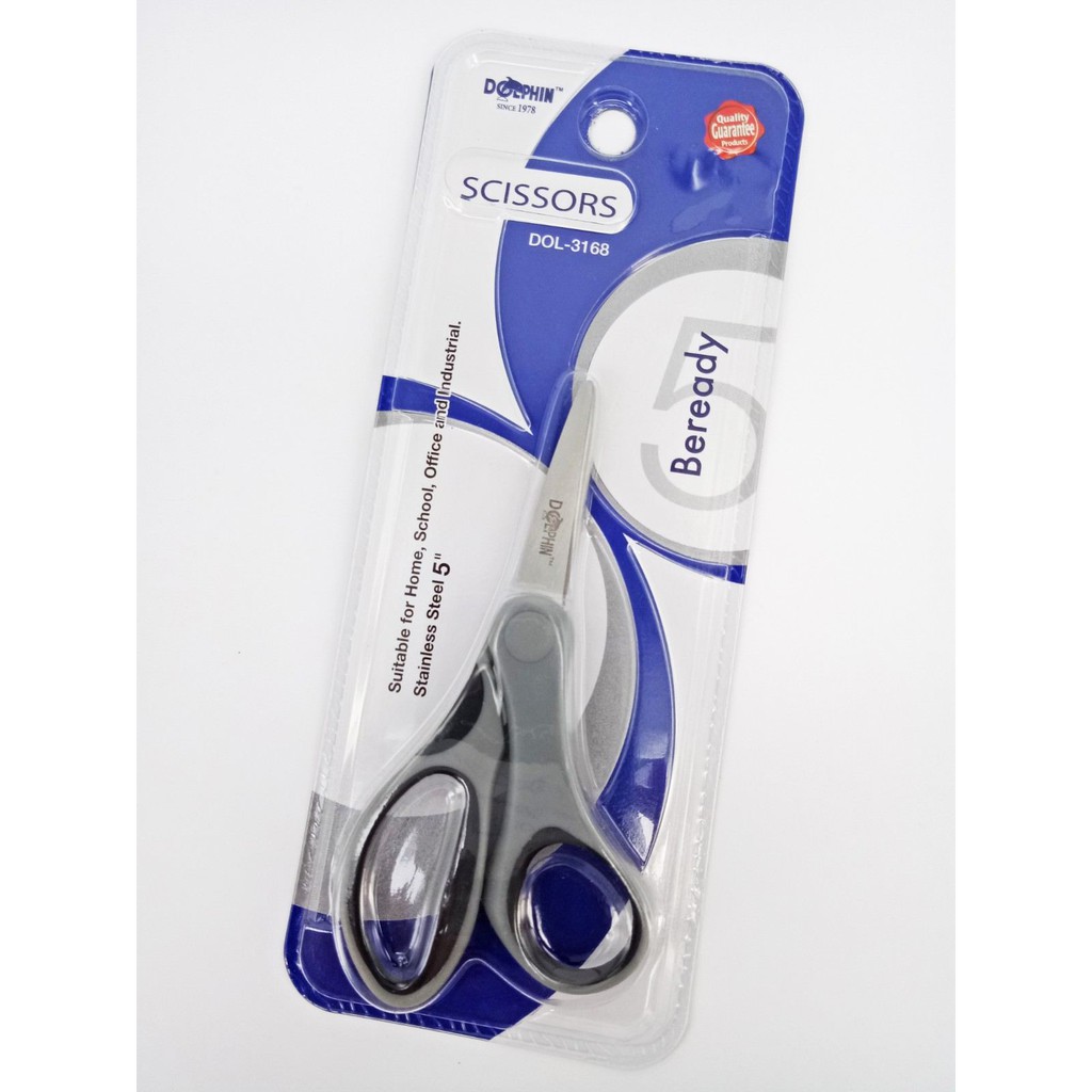 DOLPHIN DOL-3168 OFFICE SCISSORS 5'' | Lazada