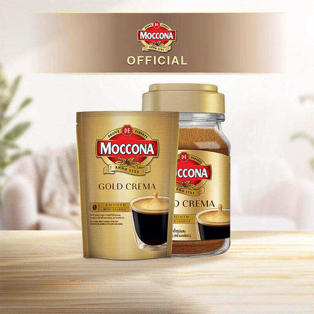 MOCCONA Gold Crema มอคโคน่า โกลด์ เครมมา กาแฟสำเร็จรูป ขนาด 100 กรัม ...
