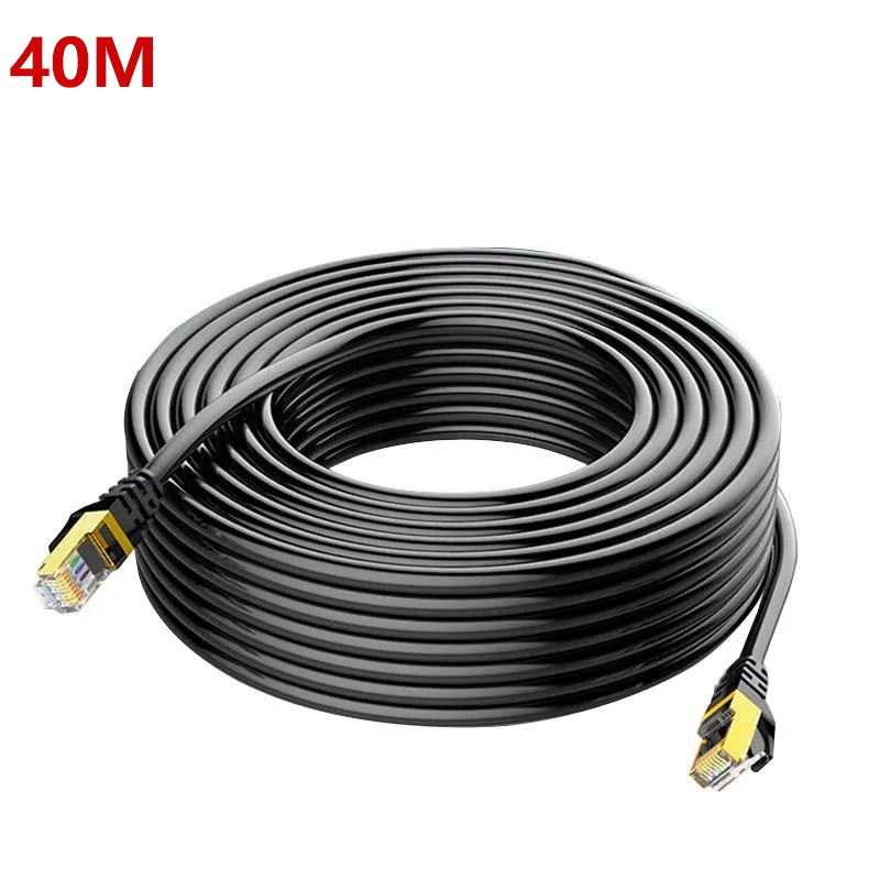 10M 15M 20M 30M 40M 50M 60M 70M 80M 100M Cat6 Gold-plated Ethernet ...