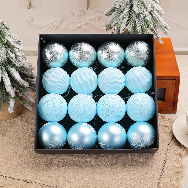Ornaments For Christmas Tree 16X Shatterproof Christmas Decoration Set ...