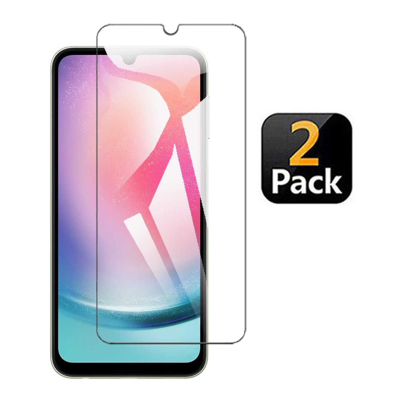 Samsung Galaxy A24 Screen Protector Premium High Quality Polish Glass ...
